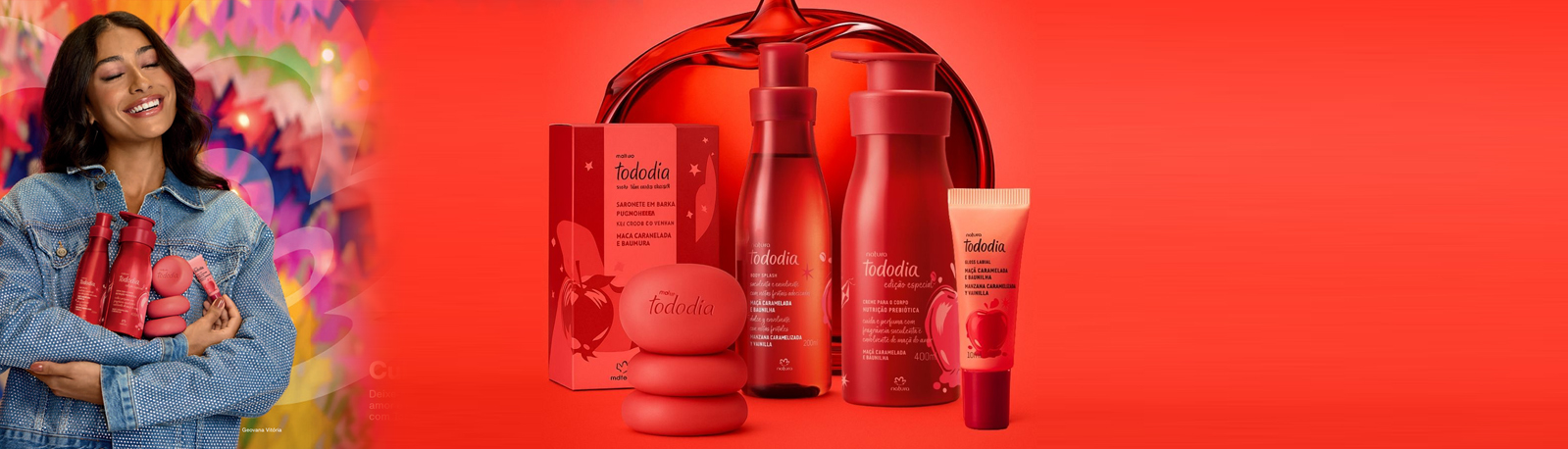Lançamento Natura Tododia Maçã Caramelada e Baunilha - Rafael ...